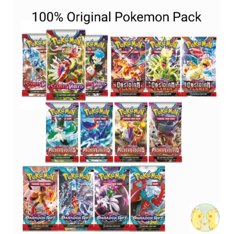(Live Rip) Pokemon Card TCG : Paldea Evolved booster pack / Scarlet ...