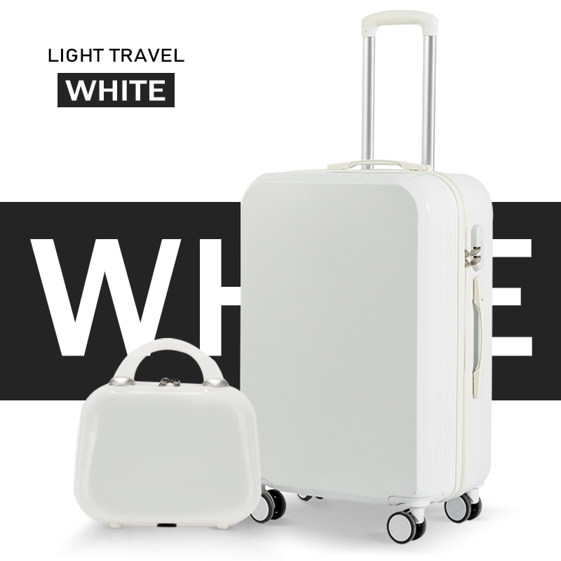Luggage box 360 degree rotation silent wheels PC+ABS material 20-24 ...