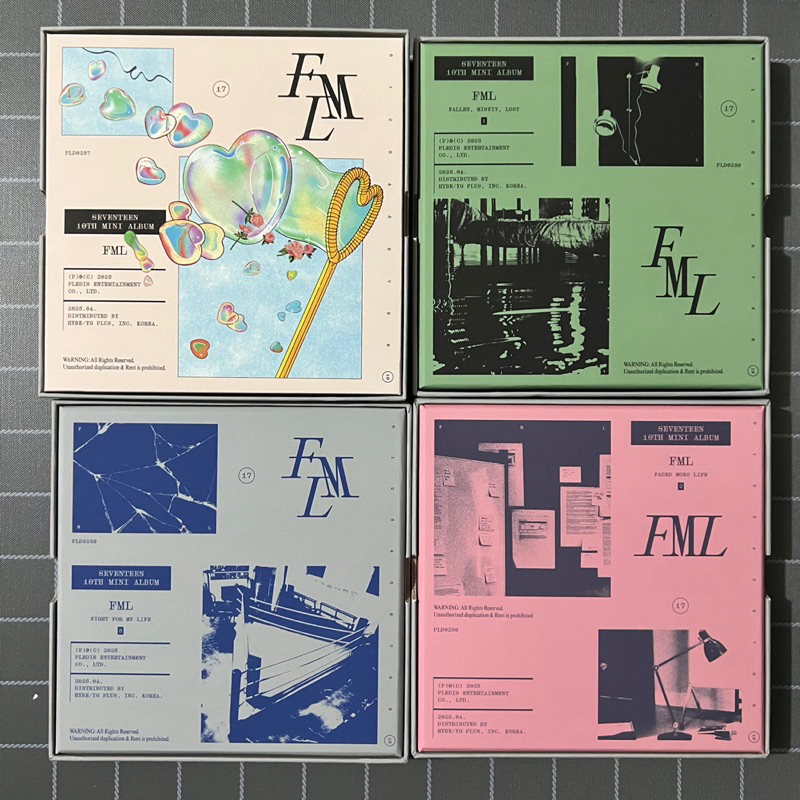 SEVENTEEN FML ALBUM UNSEALED | Shopee Malaysia