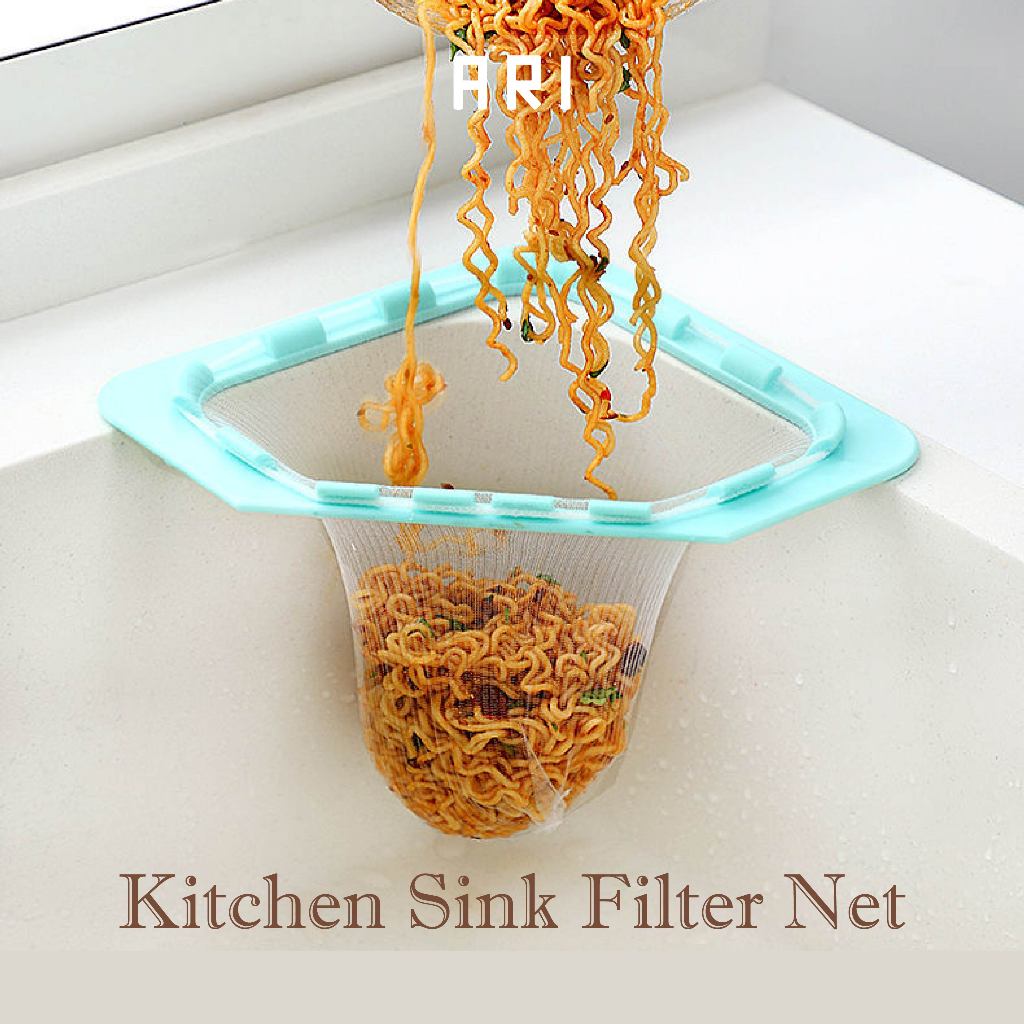 ARI Kitchen Sink Filter Net Food Waste Basket Holder Drain Strainer ...