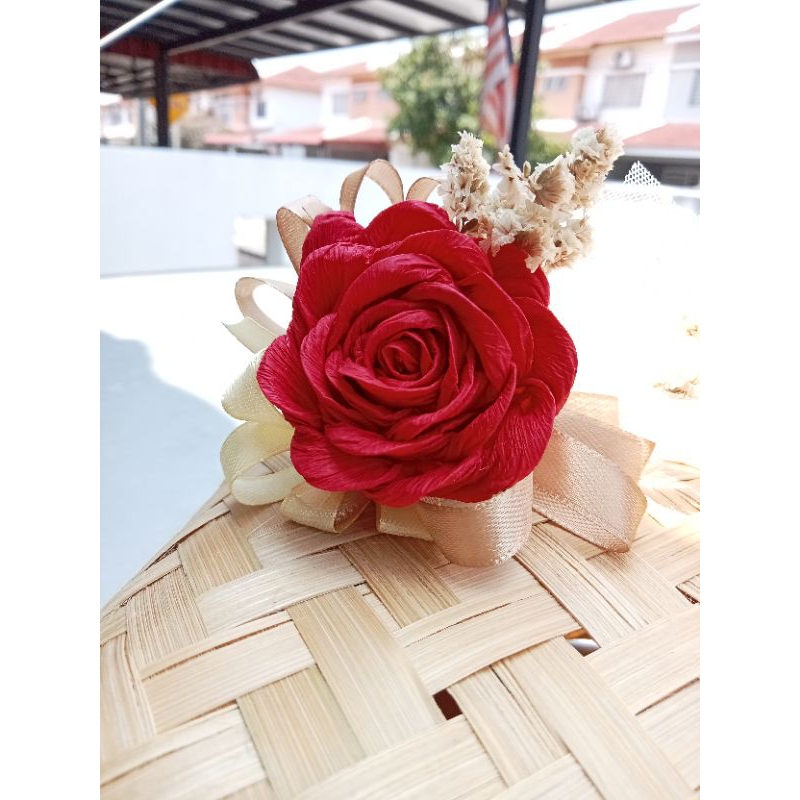 bunga rose twist + bunga kering (50 pcs) | Shopee Malaysia