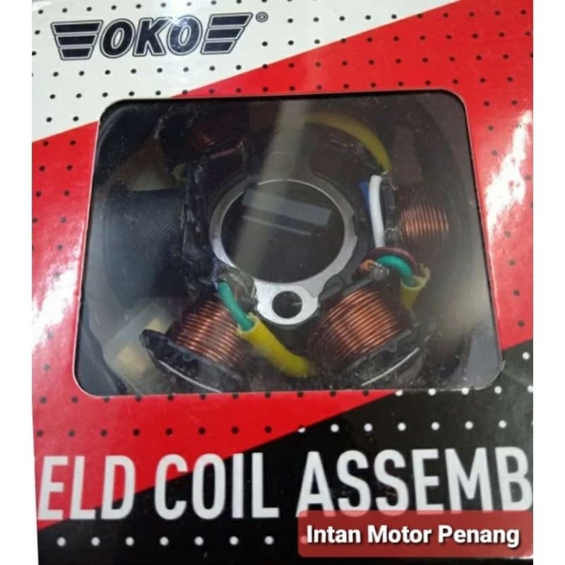 OKO Heavy Duty Field Coil Assembly Honda Wave Future Fi Wave125i V1 V2 ...