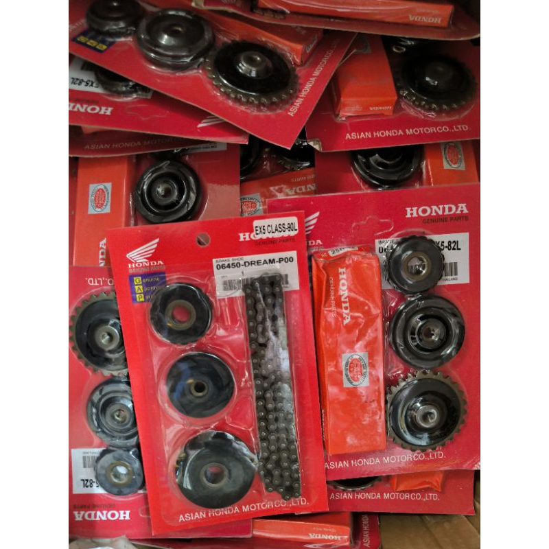 Ex5/w100/dream/ex5 class/gbo gbo j c70 timing roller chain set | Shopee ...