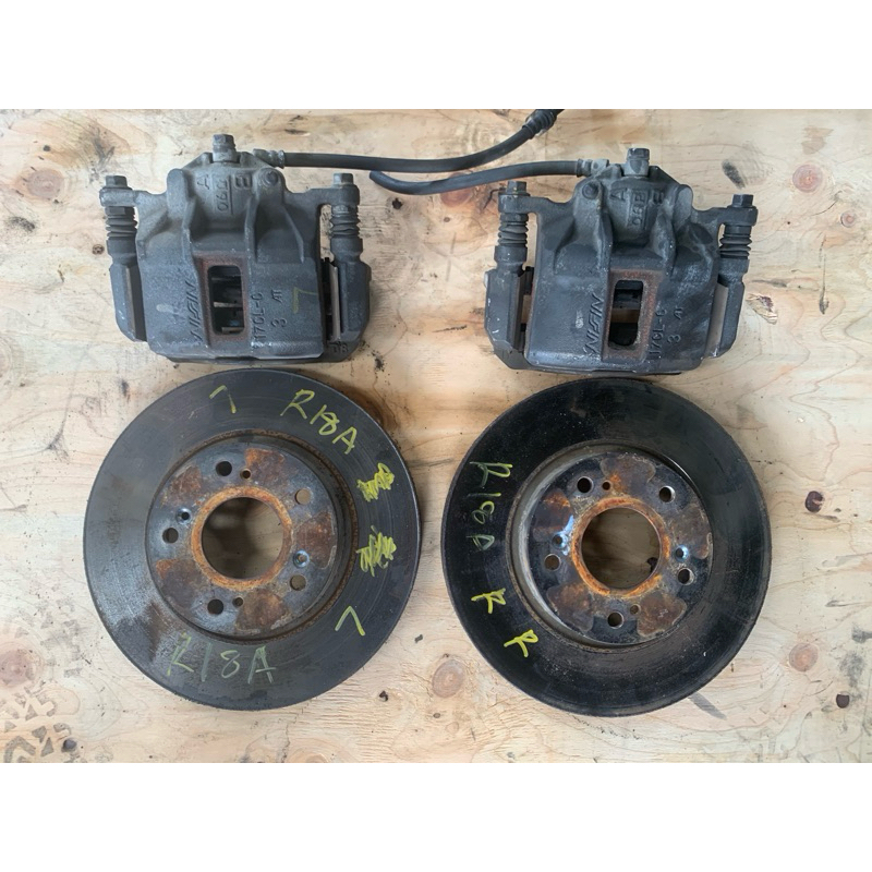 HONDA STREAM RN6 DISC AND CALIPER 11 INCH CAN MOPDIFIED FOR K-CAR MYVI ...