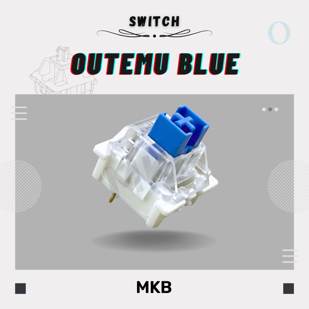 [READY STOCK] Outemu Blue Clicky Switches Switch for Mechanical or ...