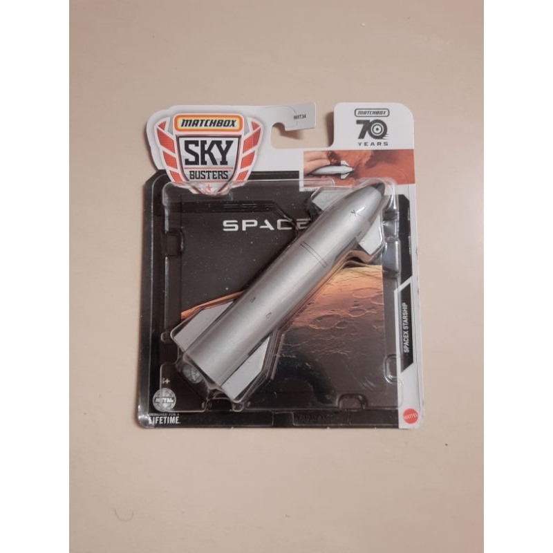 MATCHBOX SKYBUSTER SPACE X "SPACEX STARSHIP" 2023 (NEW) | Shopee Malaysia