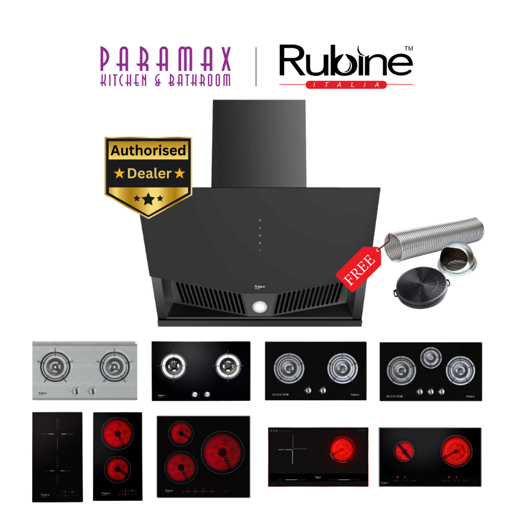 RUBINE Cooker Hood RCH-MARK-X-BL 1500m3/hr | Shopee Malaysia