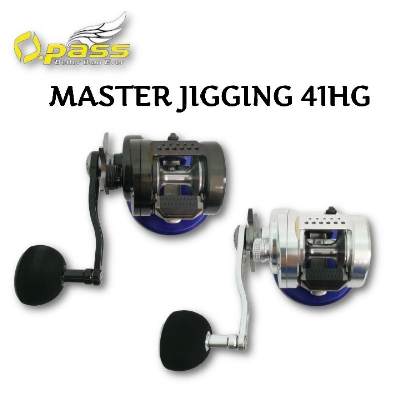 OPASS MASTER JIGGING 41HG JIGGING REEL (LEFT HANDLE) | Shopee Malaysia