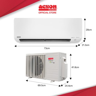 Acson REINO Inverter Air Conditioner 1.0HP R32 A3WMY10BNF FOC TNG RM40 ...