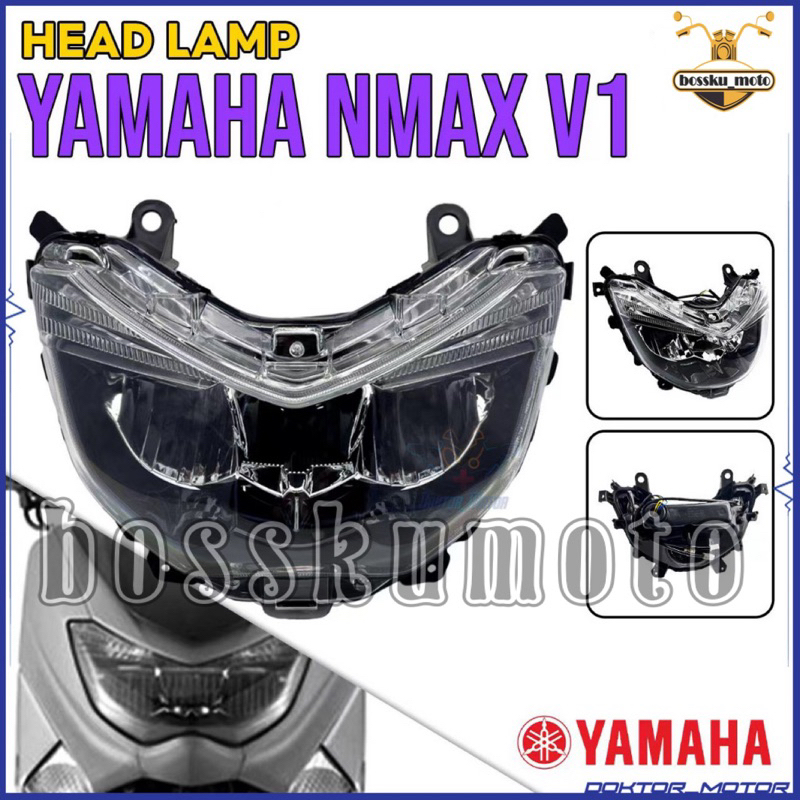 NMAX V1 HEAD LAMP STANDARD HEADLIGHT | Shopee Malaysia