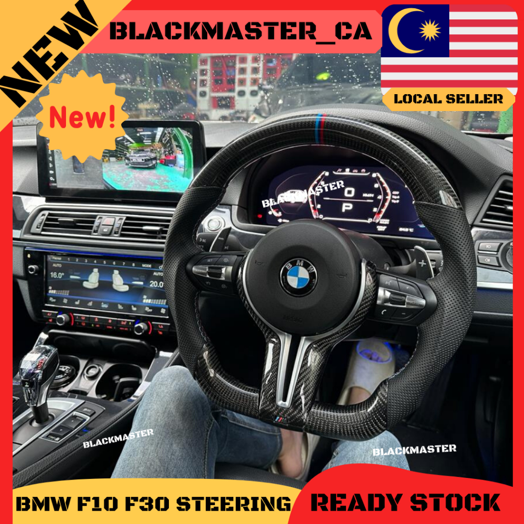 BMW F10 F30 E90 M3 M5 Leather Steering M Sport With OEM Airbag - 3 ...