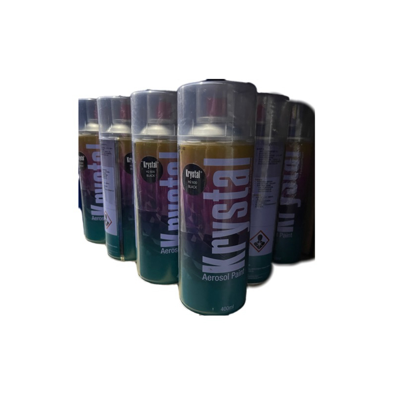KRYSTAL 400ML AEROSOL SPRAY PAINT CAT CAN TIN SEMBUR CAT SPRAY TIN ...