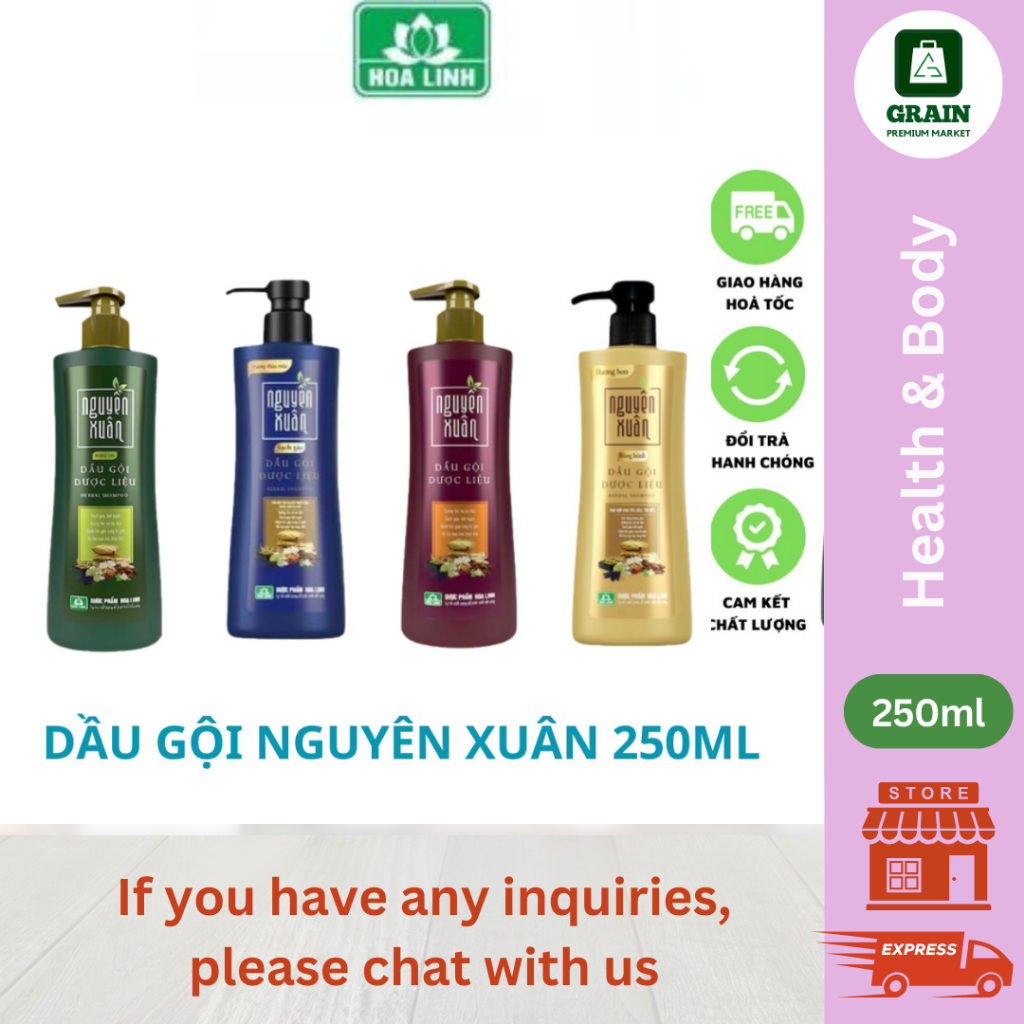 Nguyen Xuan Vietnam Herbal Shampoo 200ml - Dau Goi Thao Duoc Nguyen ...