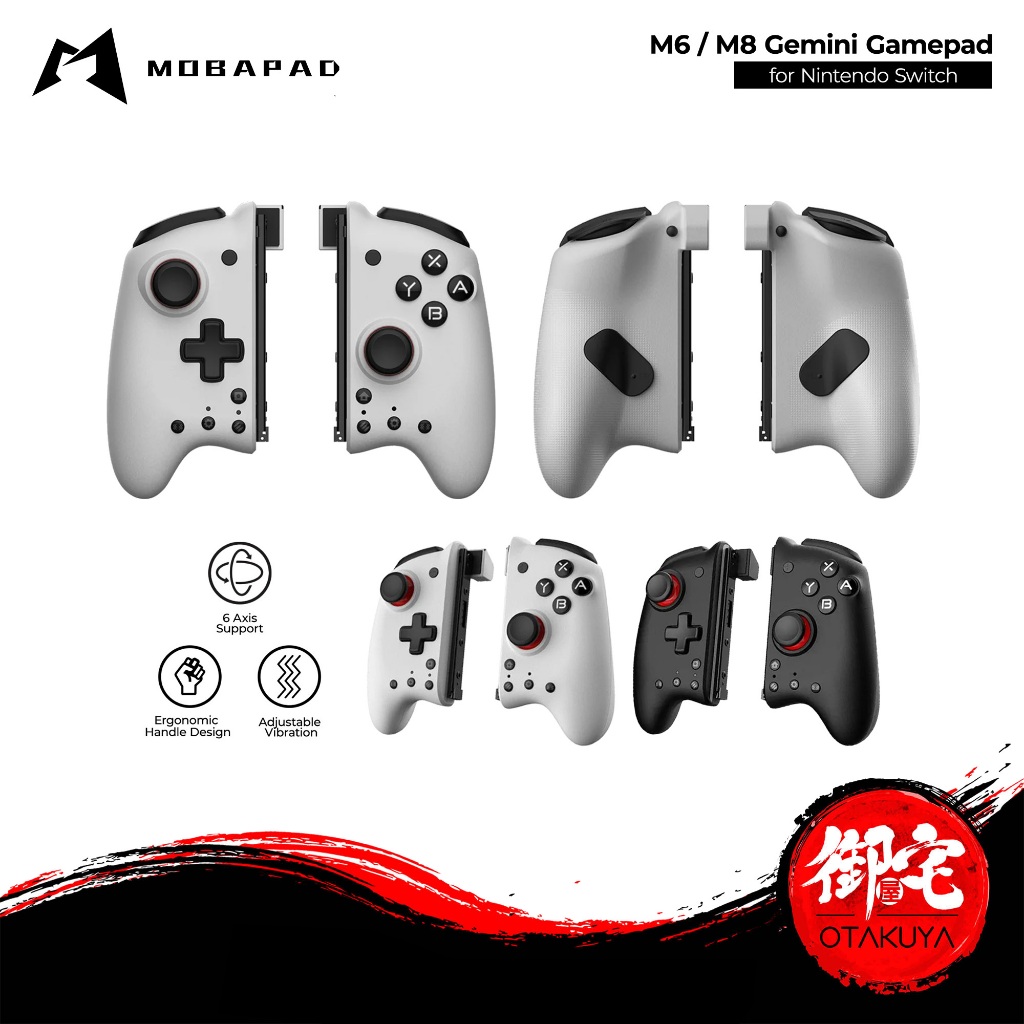 MOBAPAD M8 (M6) Nintendo Switch Joy-Con Japan ALPS Joystick With Extra ...