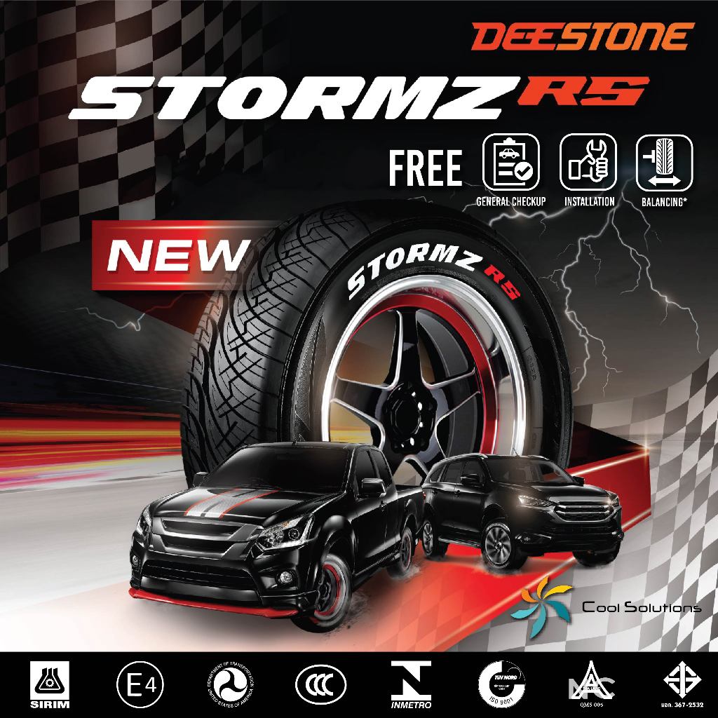 DEESTONE STORMZ RS SSW 255/50R18; 255/55R18; 265/60R18; 265/50R20 ...