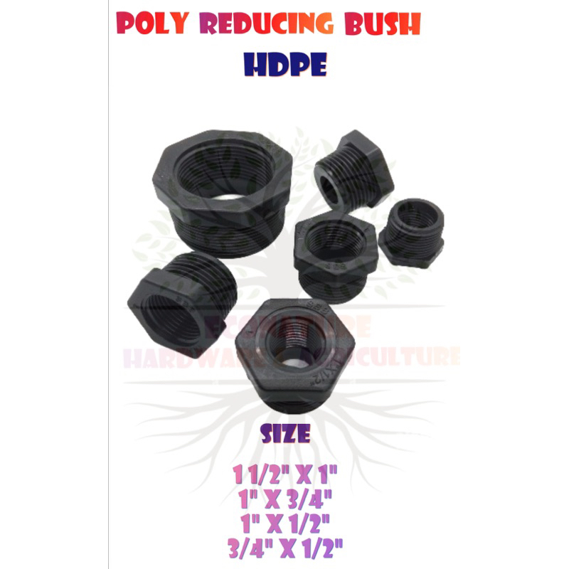 🌲Eco🌲HDPE Poly Reducing Bush / HDPE Poly Pipe | Shopee Malaysia