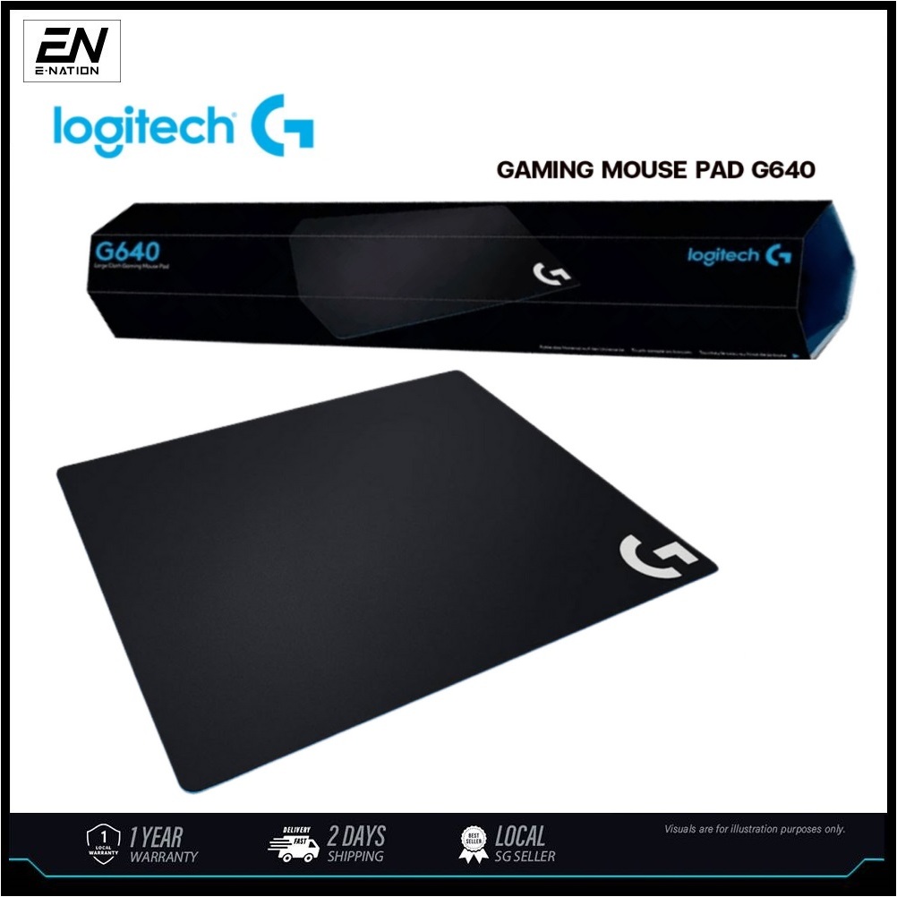 Logitech G640 Large Cloth Gaming Mouse Pad | Shopee Malaysia