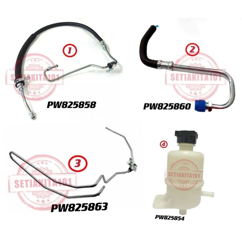PROTON SAGA BLM FL FLX POWER STEERING PREESURE HOSE/POWER STEERING ...