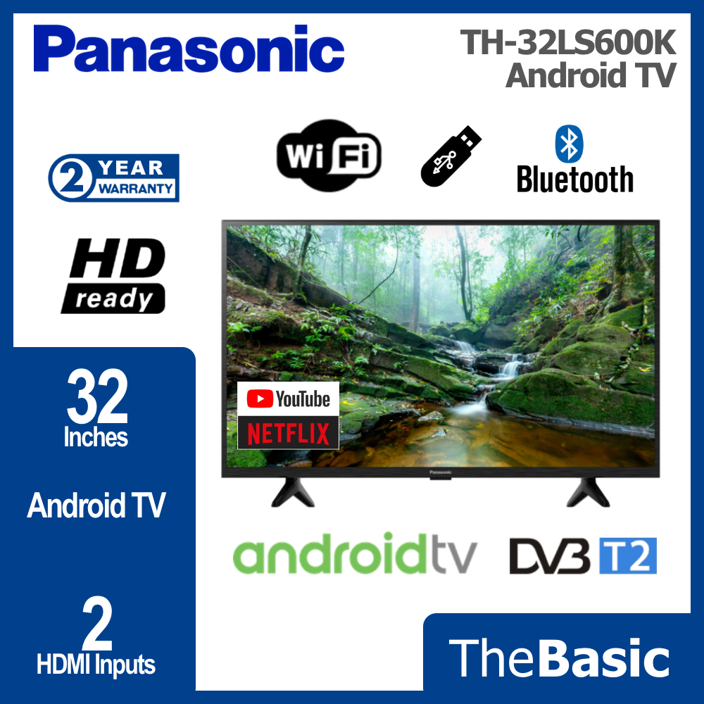 [FREE EXTRA PACKING] PANASONIC LS Series 32" Android LED TV HD Ready ( TH-32LS600K ) | Shopee ...