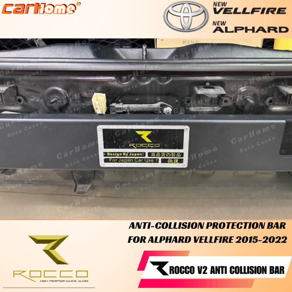 TOYOTA Alphard Vellfire Lexus LM AGH30 Bar Anti-Perlanggaran / Rear ...