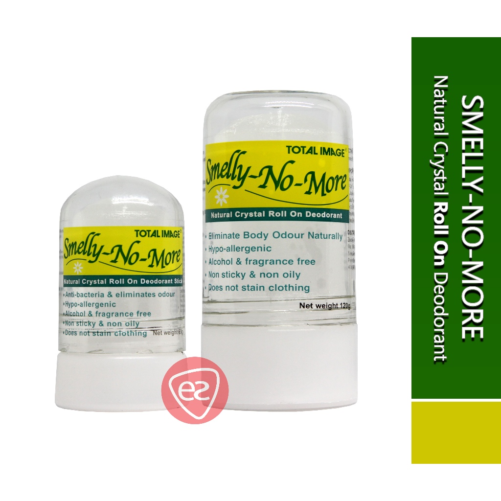 TOTAL IMAGE SMELLY-NO-MORE NATURAL CRYSTAL ROLL ON DEODORANT ( 60G ...