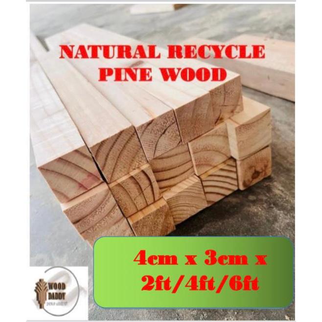 Pine wood / siap ketam / DIY / recon kayu pine / kayu pine /pallet wood ...