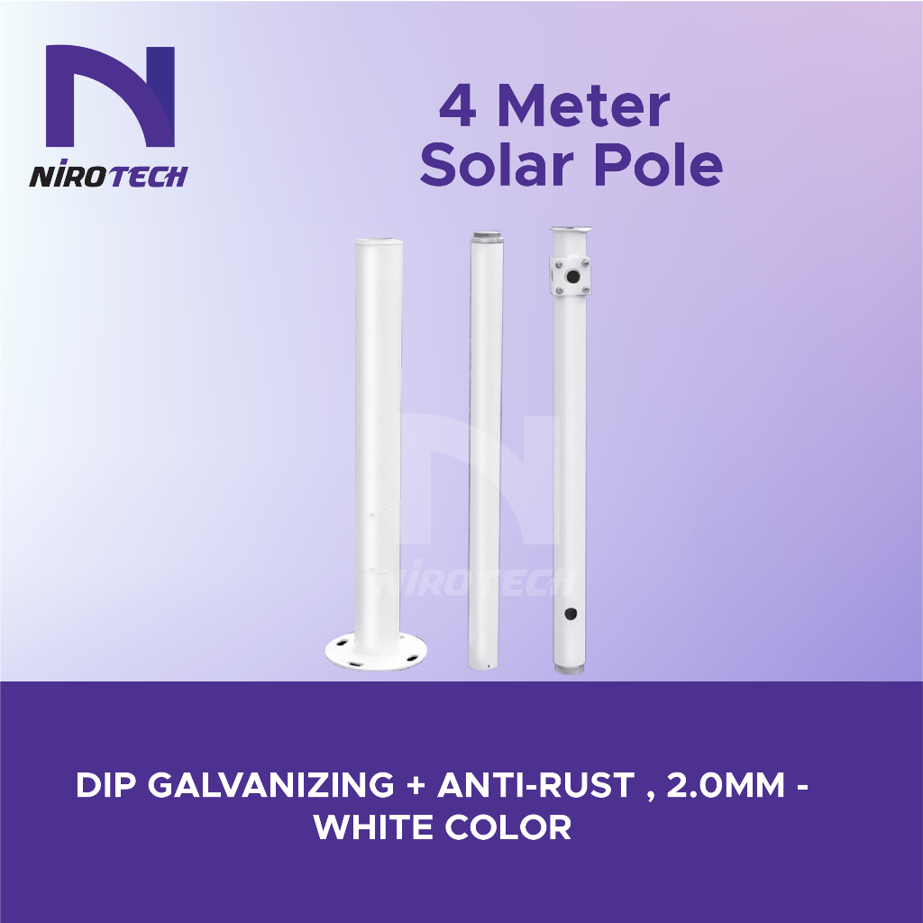 SOLAR POLE - 4 Meter Segmented Pole | Shopee Malaysia