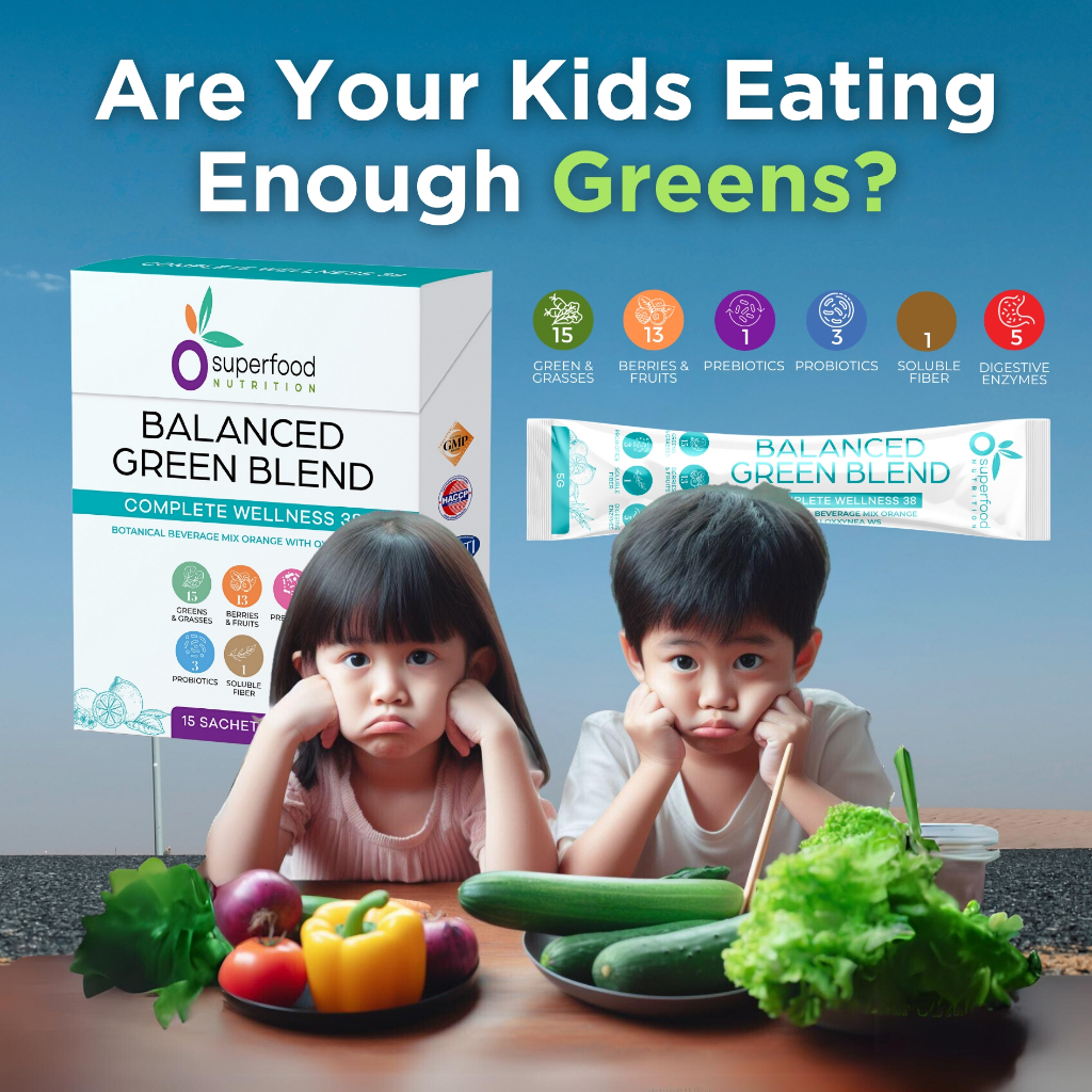 Superfood Nutrition | Balanced Green Blend: Complete Wellness 38 (15s ...