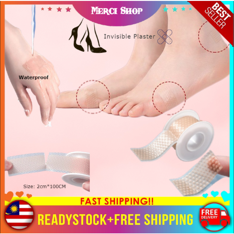 MS Foot Plaster Foot Patches Adhesive Blister Pads Heel Liner Shoes Stickers Relief Pain Plaster ...
