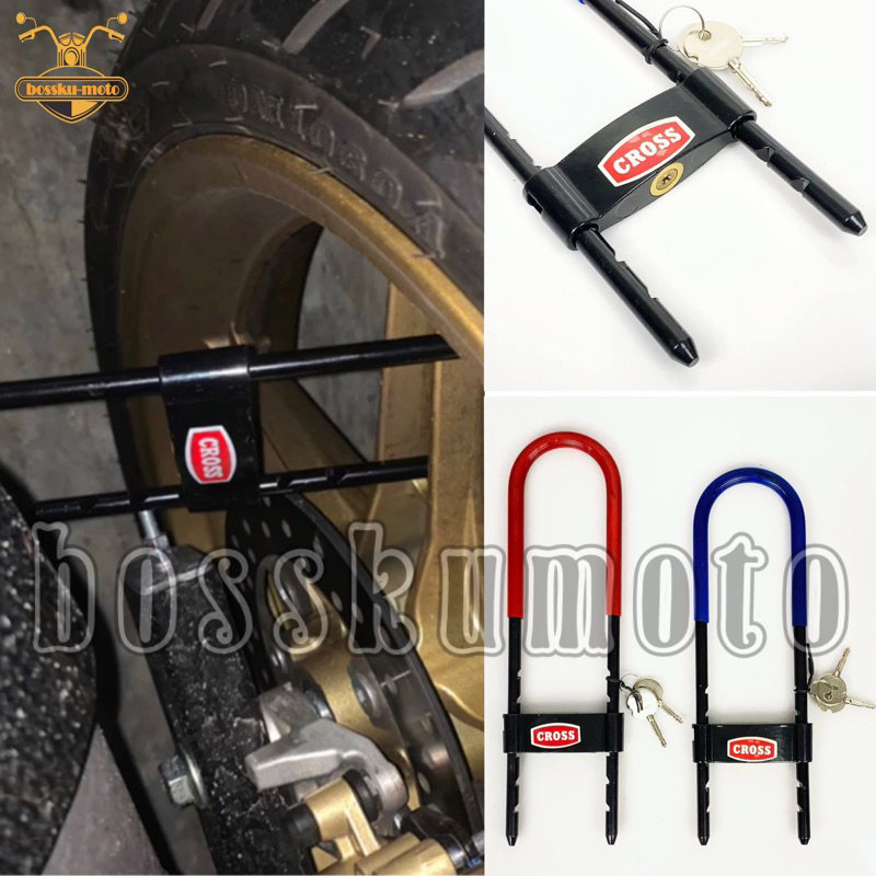 SECURITY FORK LOCK U LOCK ANTI THEFT MOTORCYCLE UNIVERSAL | Shopee Malaysia