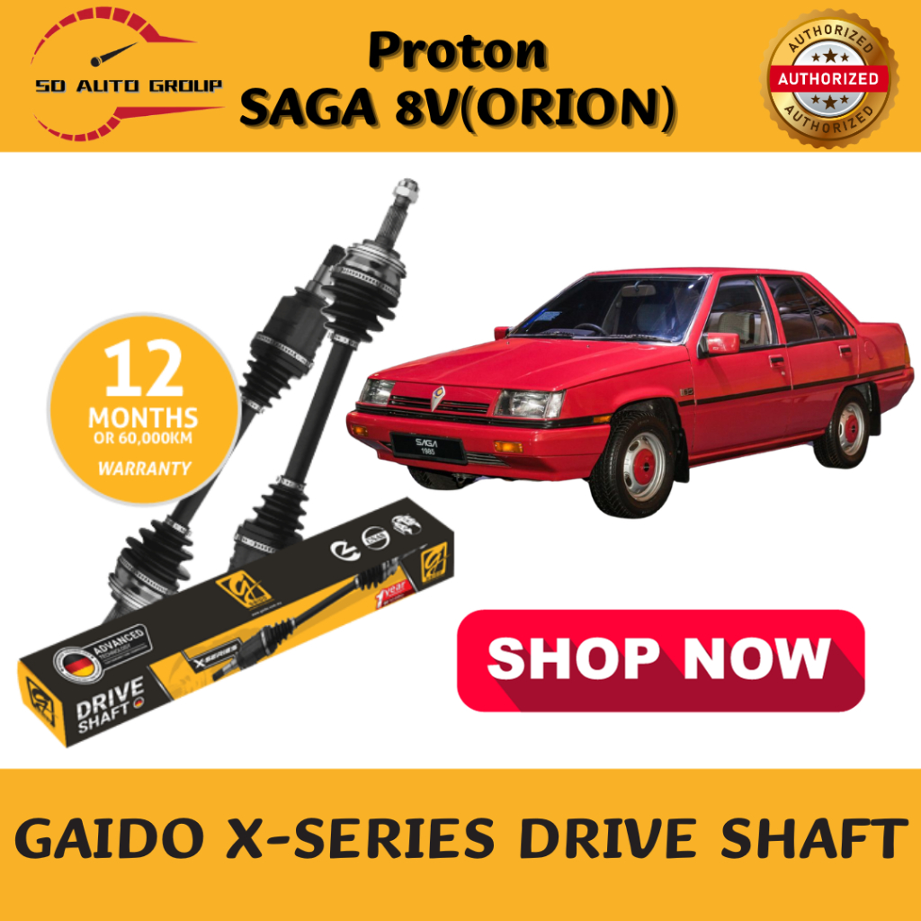 PREMIUM SHOP | Gaido Drive Shaft - Proton Saga OLD (Engine 8V ORION ...