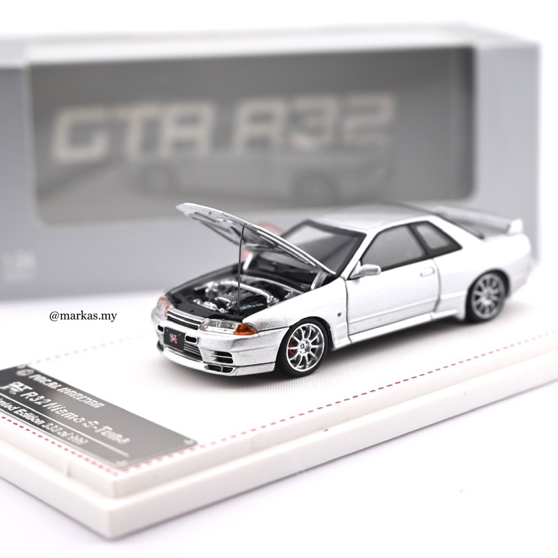 FOCAL HORIZON 1/64 NISSAN SKYLINE GT-R R32 NISMO S-TUNE SILVER | Shopee ...