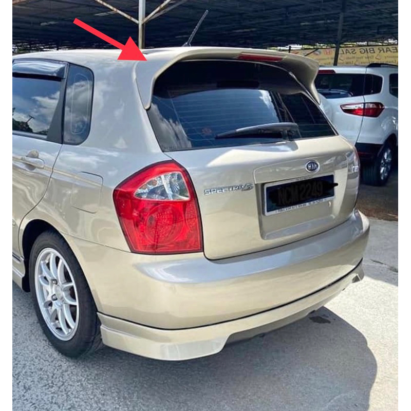 🔥 KIA SPECTRA 5 SPOILER LED OEM FIBER LED NO PAINT | Shopee Malaysia