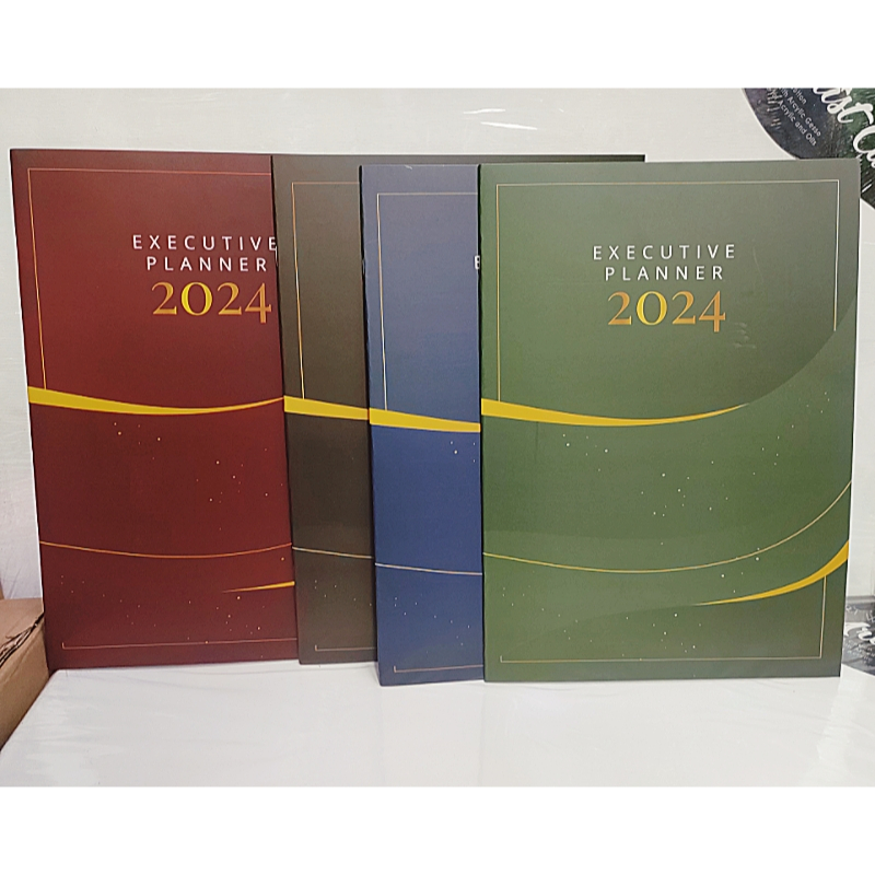EXECUTIVE PLANNER 2024 CARD COVER/365days Planner | Shopee Malaysia