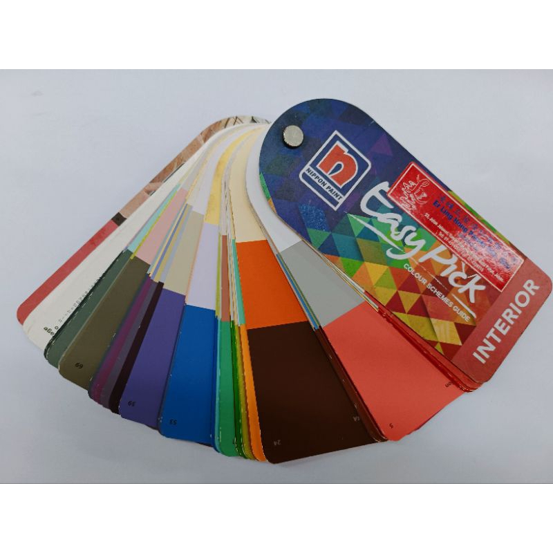 Used Colour Fandex Paint Catalogue Buku Cat Jotun Nippon Seamaster ...