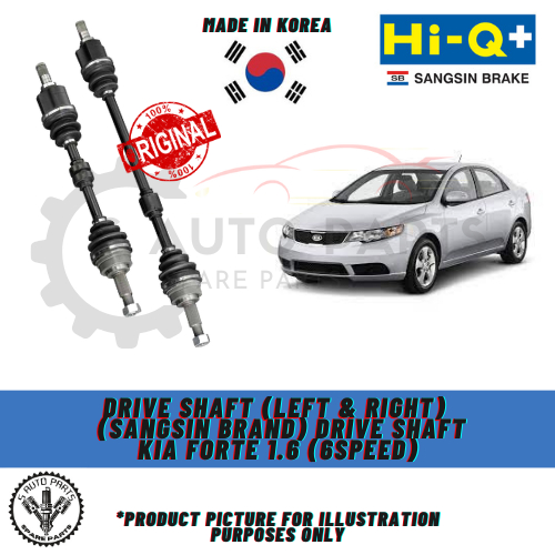 KIA FORTE 1.6 (6SPEED) DRIVE SHAFT (LEFT & RIGHT)-BRAND 100% ORIGINAL ...