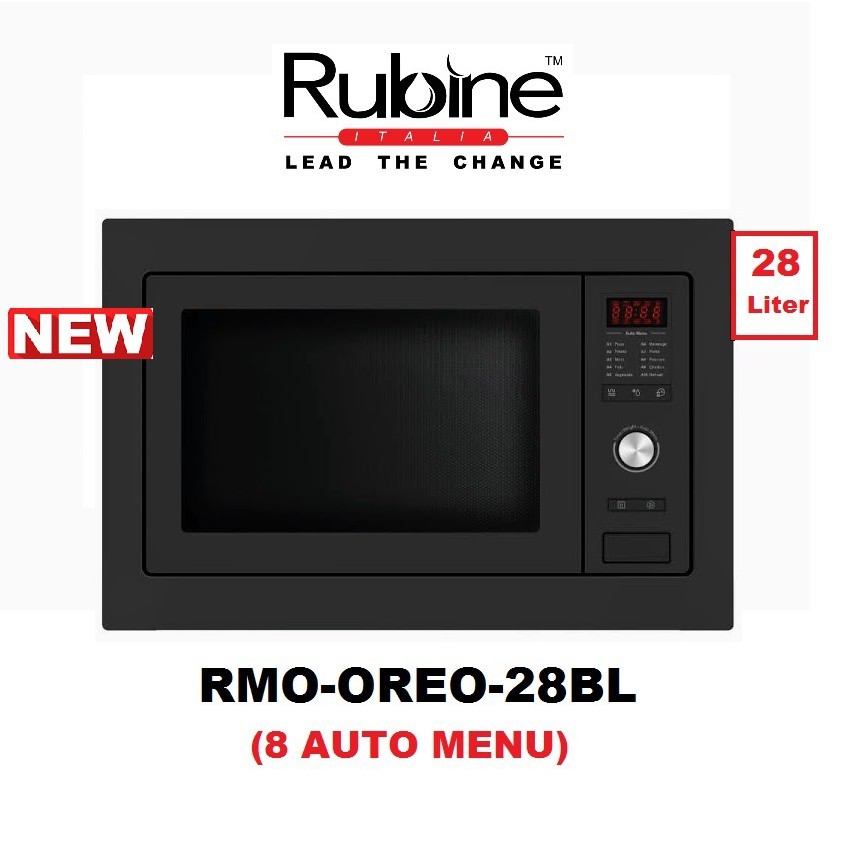 RUBINE BUILT-IN 28L MICROWAVE OVEN (OREO) | Shopee Malaysia