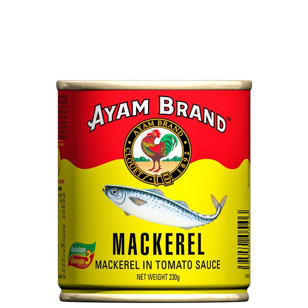 Ayam Brand Mackerel in Tomato Sauce 230g | Shopee Malaysia