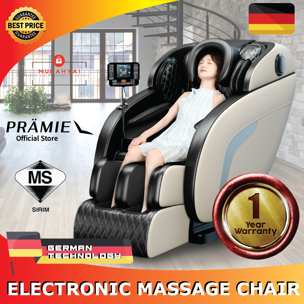 Prämie™ Electronic Massage Chair Full body touch screen display Remote ...