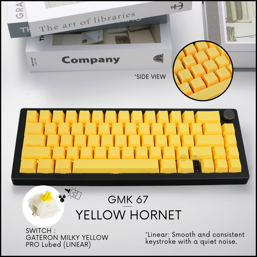 [Ready Stock] GMK67 Wireless Trimode Gasket Mounted Mechanical Keyboard ...