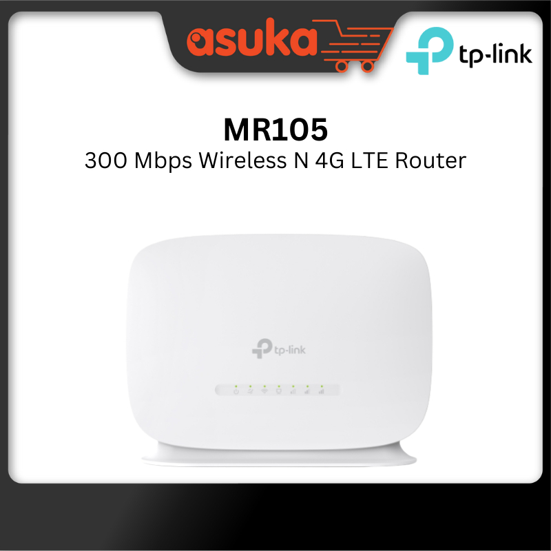 Tp-Link TL-MR105 300 Mbps Wireless N 4G LTE Router | Shopee Malaysia