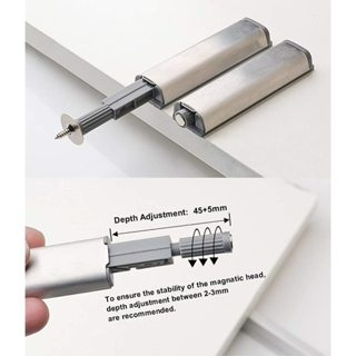 Cabinet Catches Stainless Steel Push To Open Hidden Cabinet Handle Soft ...