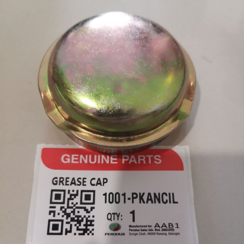 Wheel Bearing Grease Cap / Penutup Gris Bearing Tayar - Perodua Kancil ...