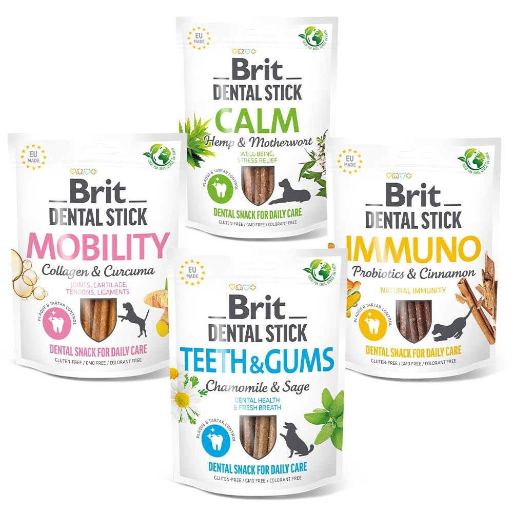 Brit Dental Stick for Dog 251g | Shopee Malaysia