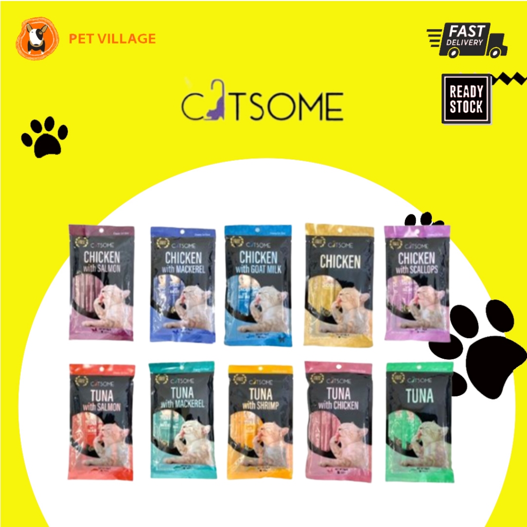 CATSOME Creamy Cat Stick Cat Treats For Cats 1 Stick-15g/1 Pack(5Sticks ...