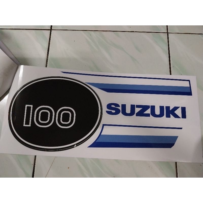 Sticker Decal Suzuki TS100 ER | Shopee Malaysia
