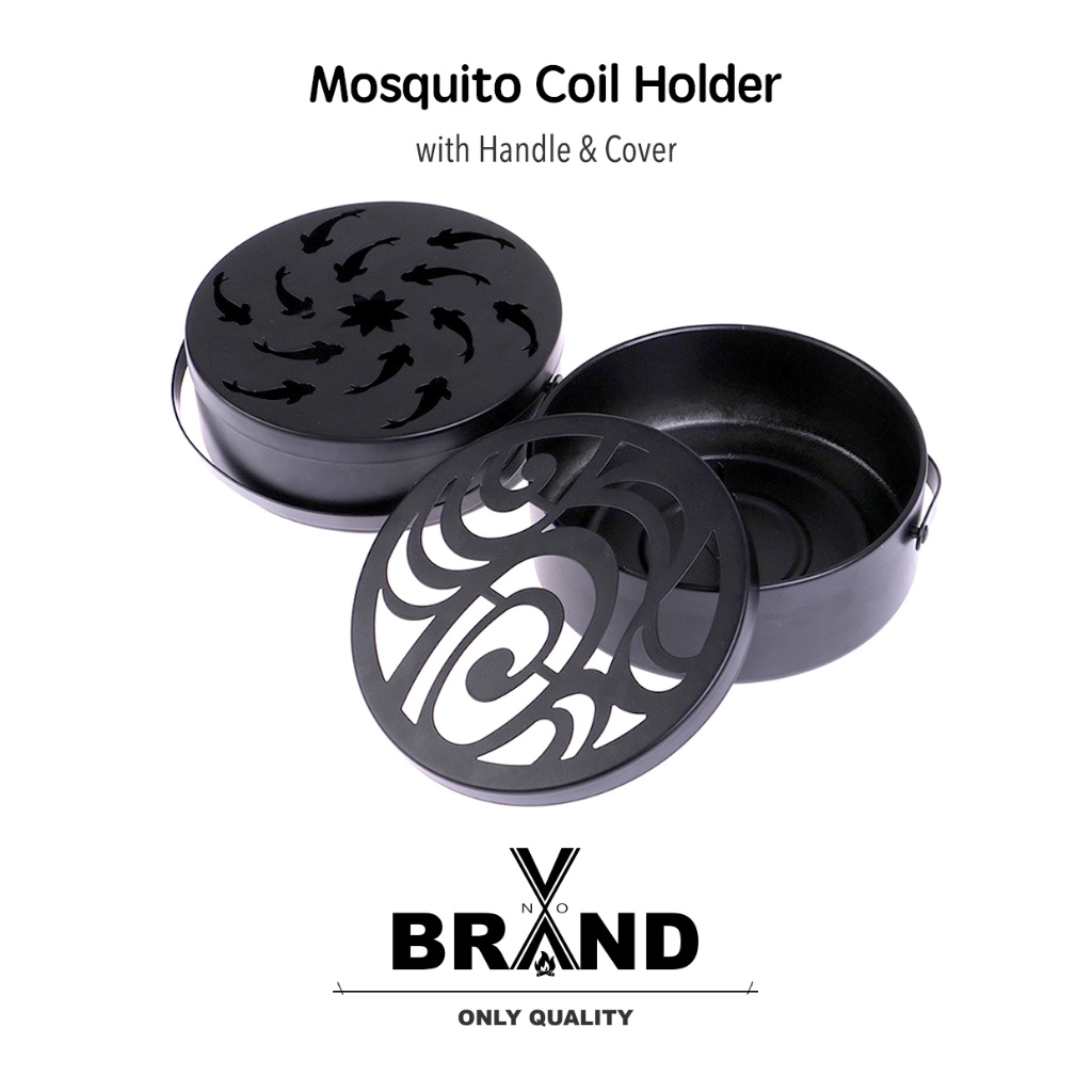 (Ready Stock) Portable Mosquito Coils Holder Metal Repellent Rack With ...