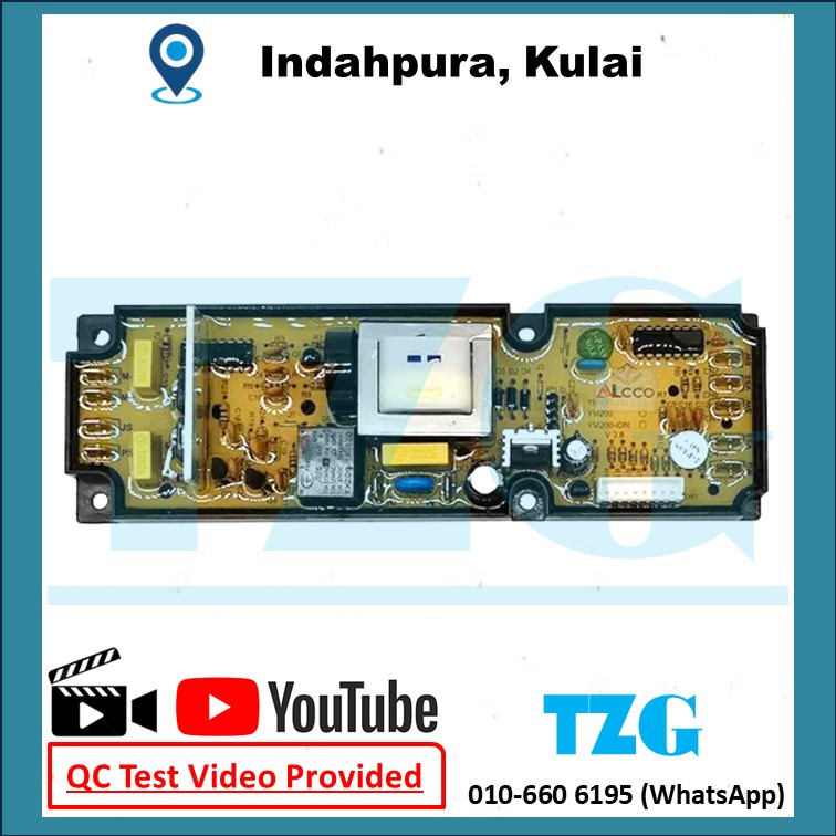 UNIVERSAL MULTI ALCCOS (AC-200) WASHING MACHINE POWER PCB BOARD REPLACEMENT FOR SXY-2200 SPT-200 ...