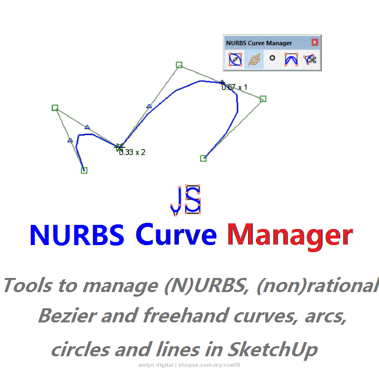 SketchUp | Plugins | Extension | Tutorial 2025 - JPS NURBS Curve ...