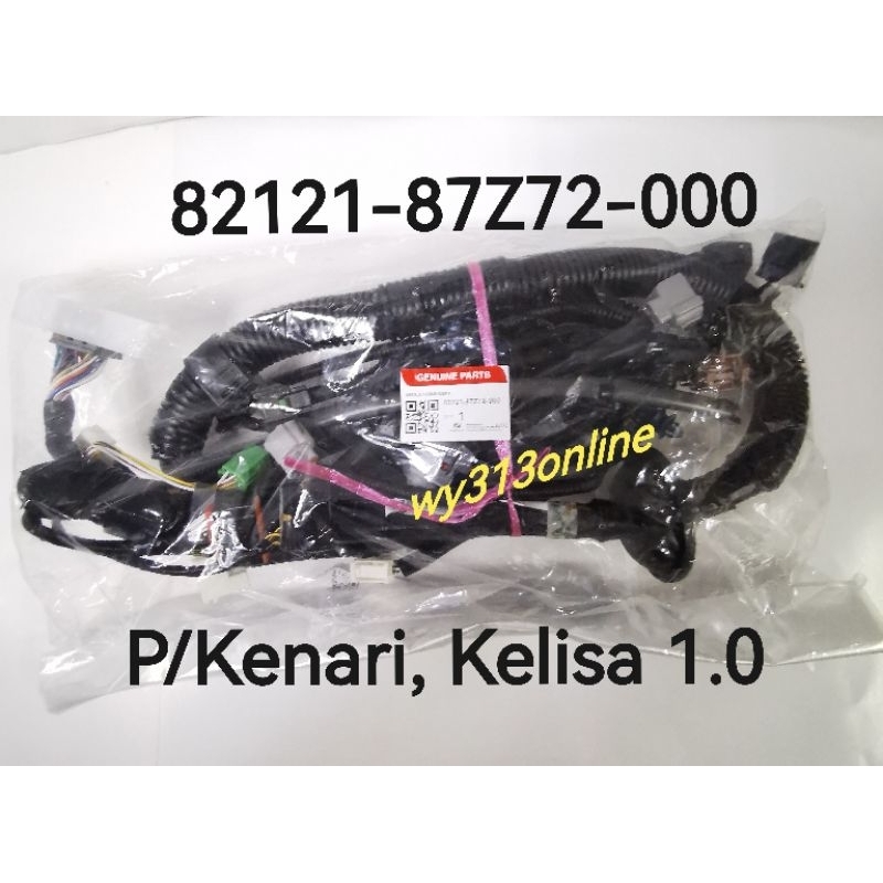 82121-87Z72 Original Perodua Kelisa Kenali 1.0 Auto Manual Engine Wire ...